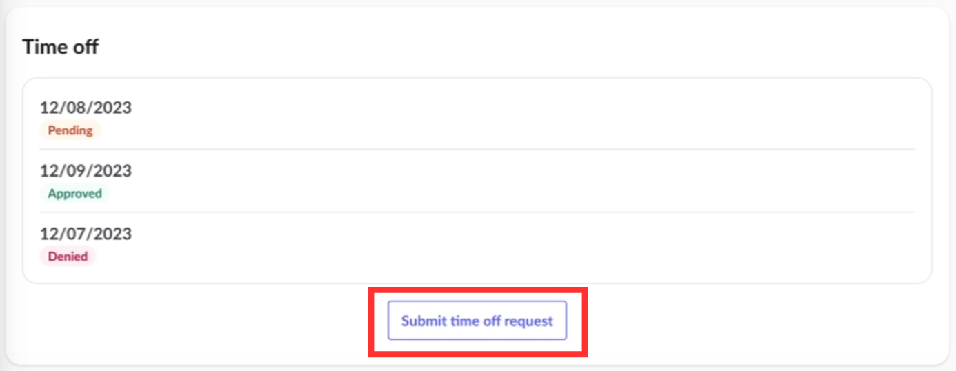 How to Submit a Time Off Request – kevala